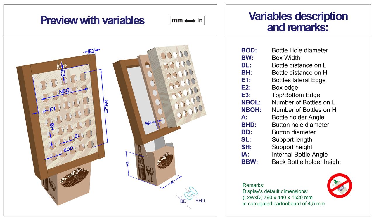 סטנד תצוגה לבקבוקי יין,לקנייה און ליין, retail-kit | Retail-Kit - מוצרי ...