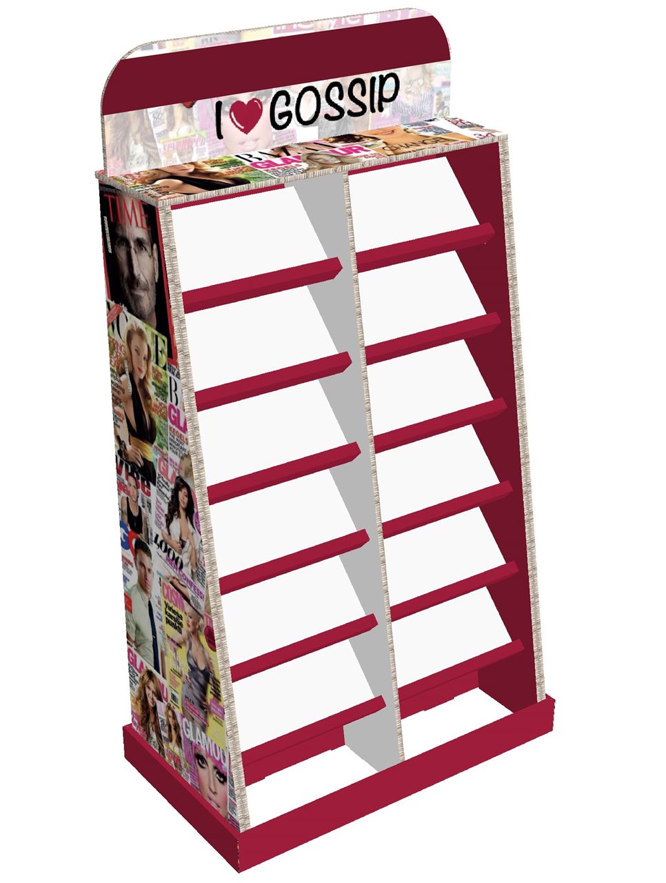 עמדת מכירה למגזינים, לקנייה און ליין, retail-kit | Retail-Kit - מוצרי ...